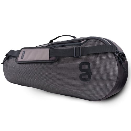 Geau Aether 3 Racquet Charcoal Tennis Bag | Tennis Warehouse Australia