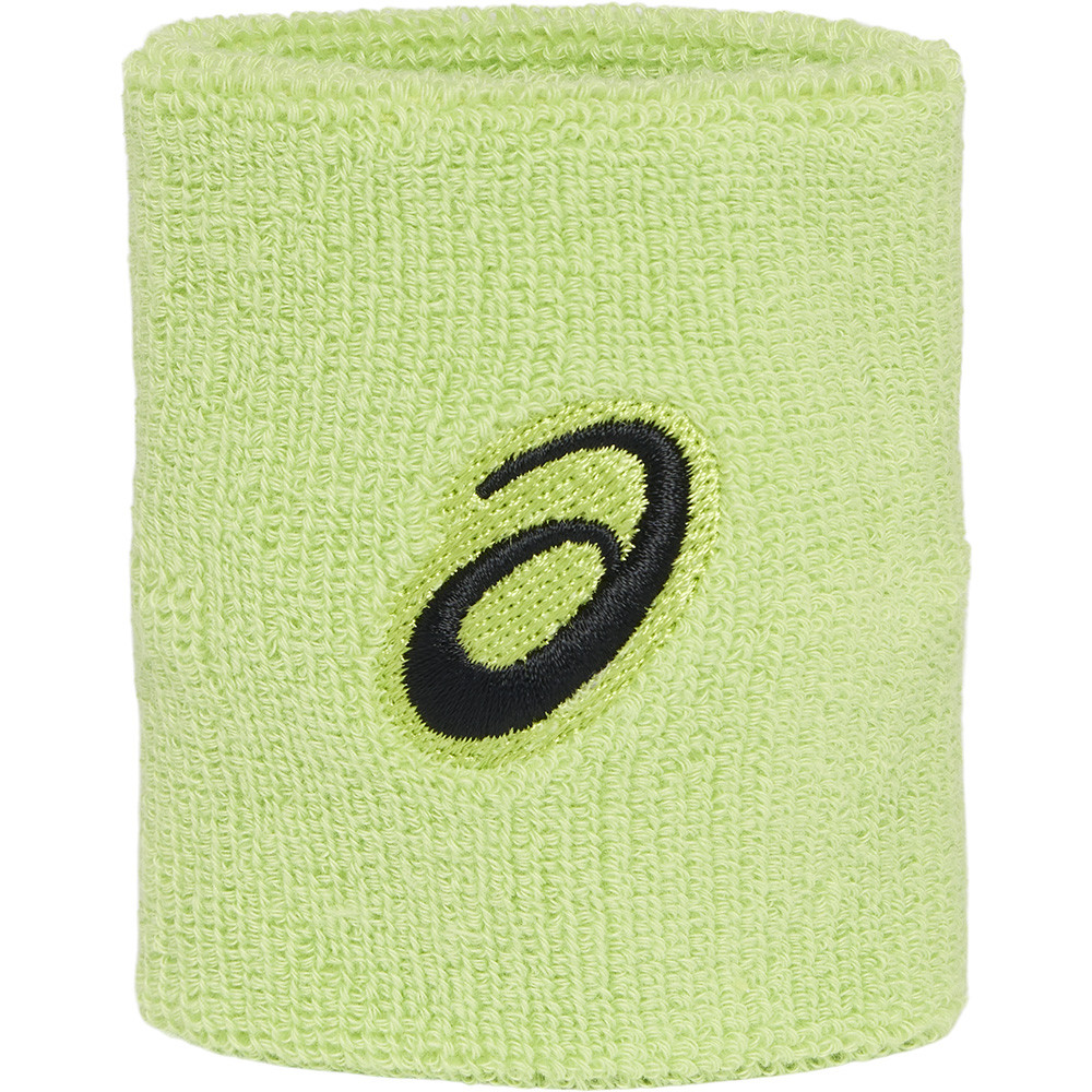 Asics Illuminate Green Tennis Wristband | Tennis Warehouse Australia