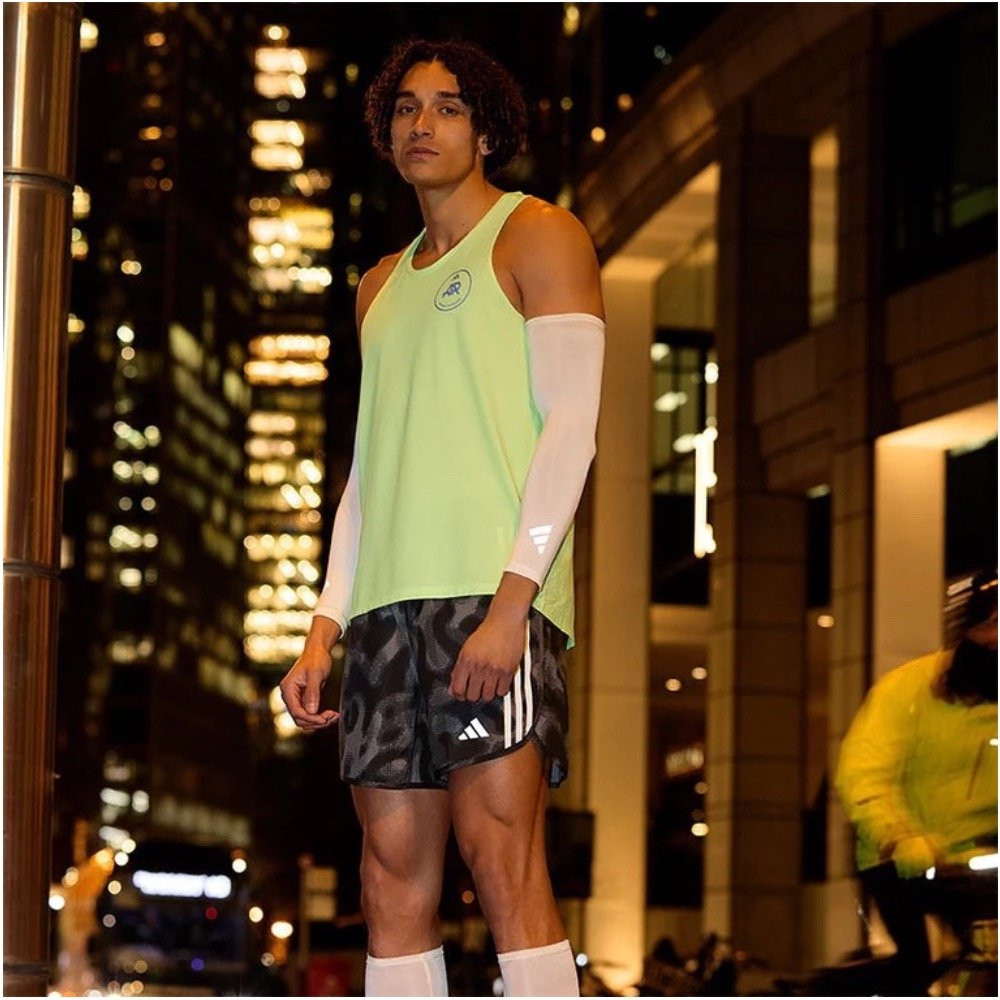 Adidas Compression Tennis Arm Sleeve White L/XL | Tennis Warehouse Australia