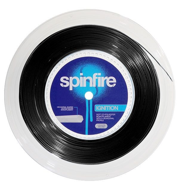Spinfire Ignition Black 1.23mm Tennis String Reel | Tennis Warehouse ...