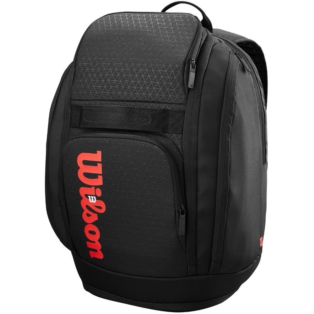 Wilson Clash v3 Black/Infrared Racquet Tennis Backpack | Tennis ...