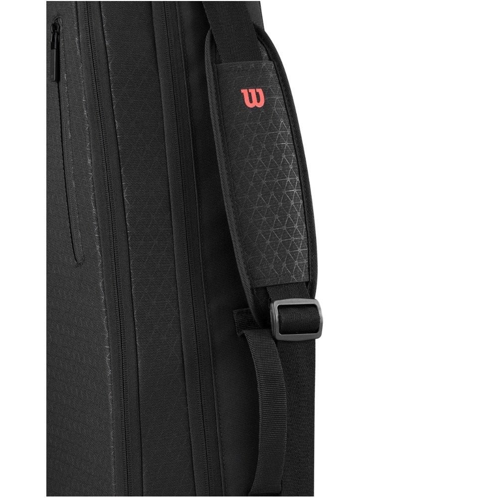 Wilson Clash v3 Black/Infrared 3 Racquet Tennis Bag | Tennis Warehouse ...